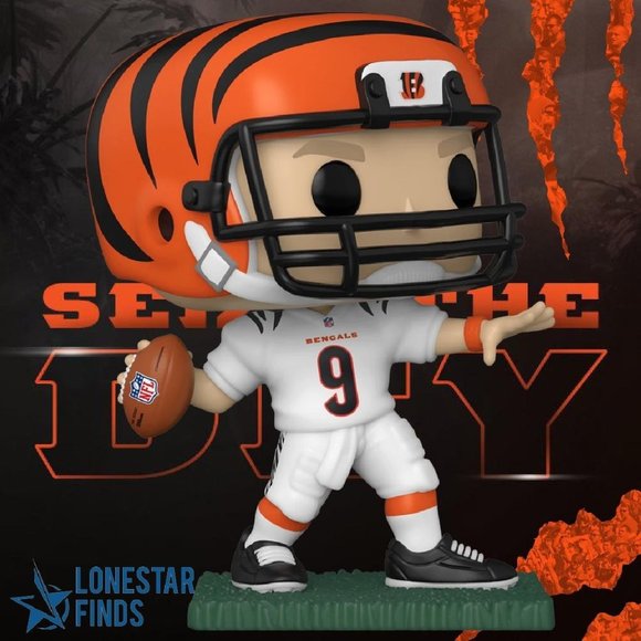 Funko | Toys | Funko Pop Nfl Football Joe Burrow Cincinnati Bengals ...